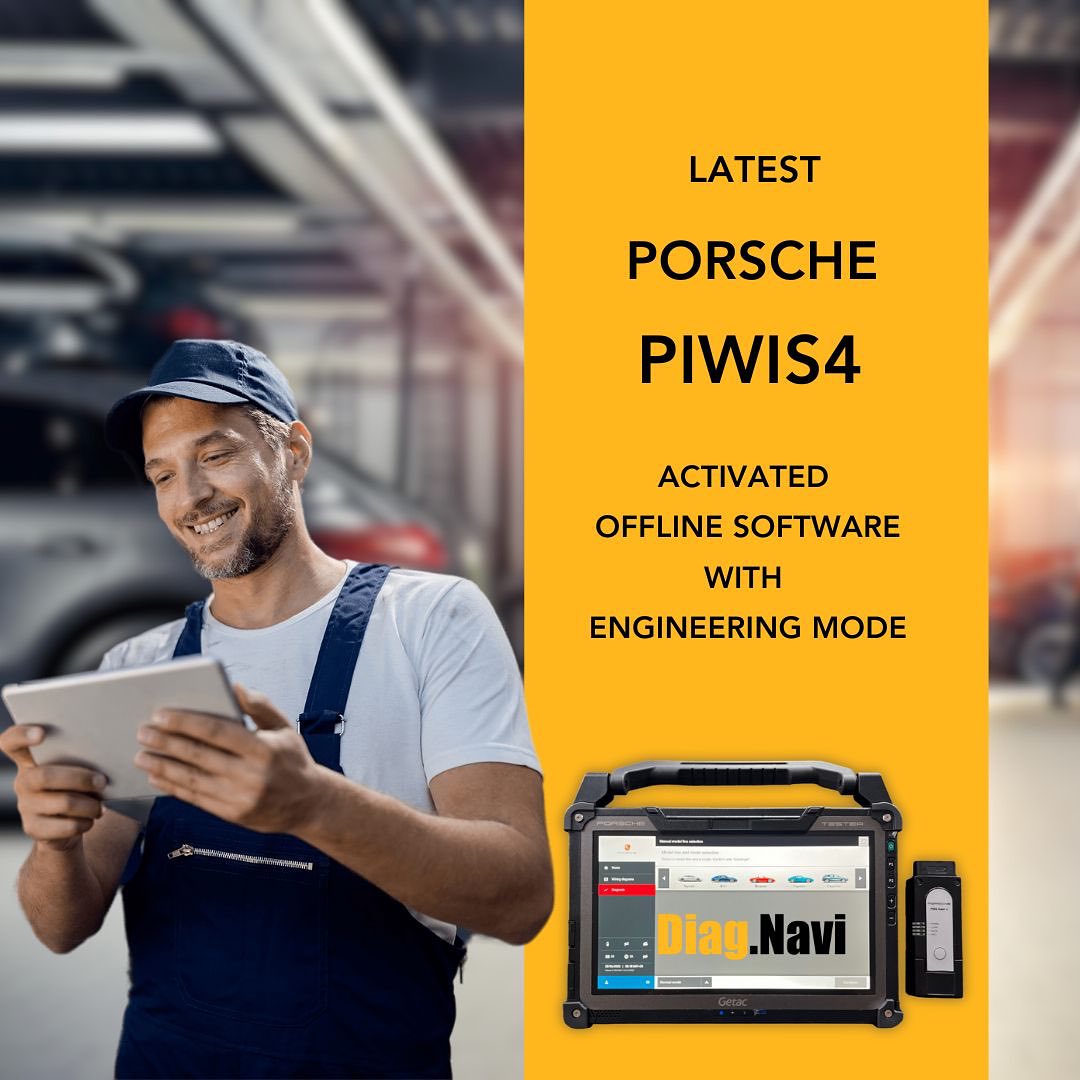 2024 Porsche PIWIS 4 IV + DEVELOPER MODE ACTIVATED - Original Dealer Software – QUANTUM OBD