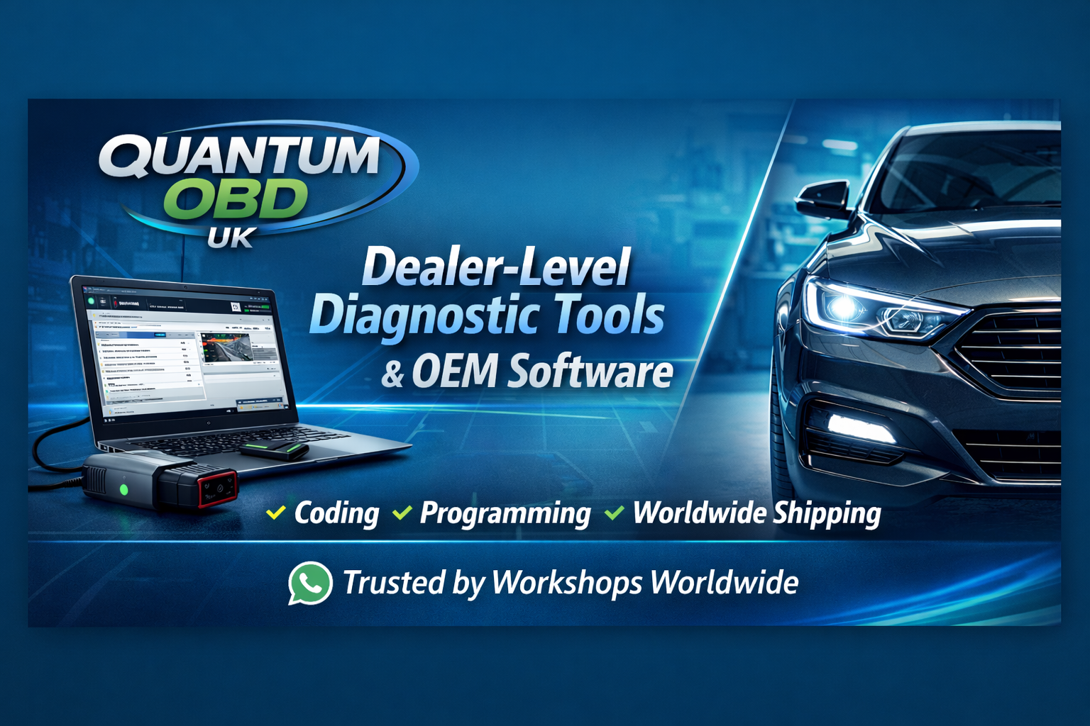 Dealer-Level Diagnostic Software & Hardware | All Car Brands – QUANTUM OBD