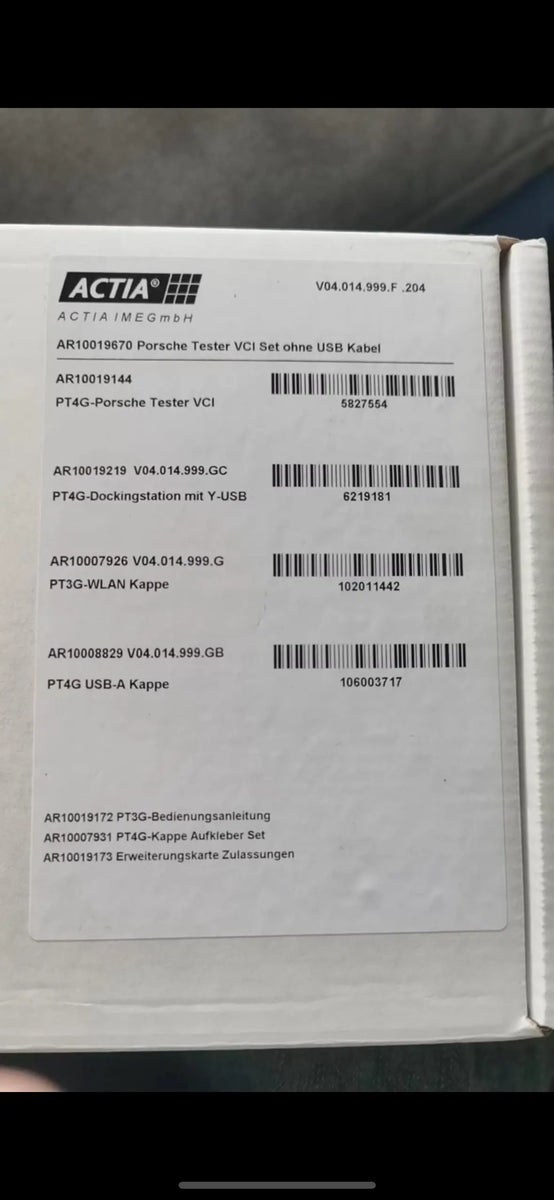 Porsche PT3G VCI Kit Original OEM work with PIWIS 3 System - QUANTUM ...