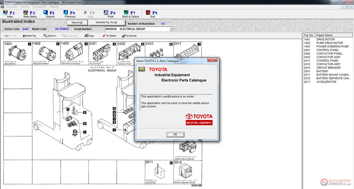 Toyota Forklift Industrial Equipment EPC v2.16 - QUANTUM OBD